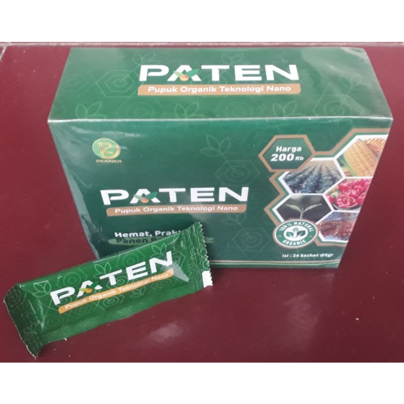 Jual 100% ORIGINAL Pupuk PATEN & Imun PATEN ( 1 box isi 24 sachet ...