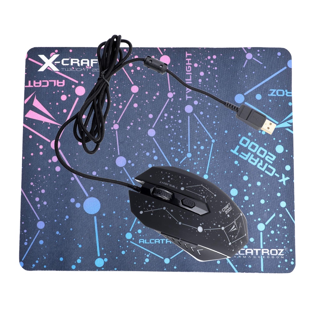 Jual ALCATROZ X-CRAFT TWILIGHT 2000 Mouse Gaming / Mouse Gaming ...