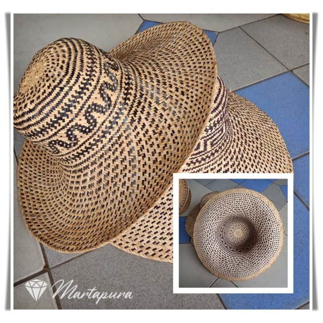 Jual KRT0003 Topi Pantai Anyaman Rotan | Shopee Indonesia