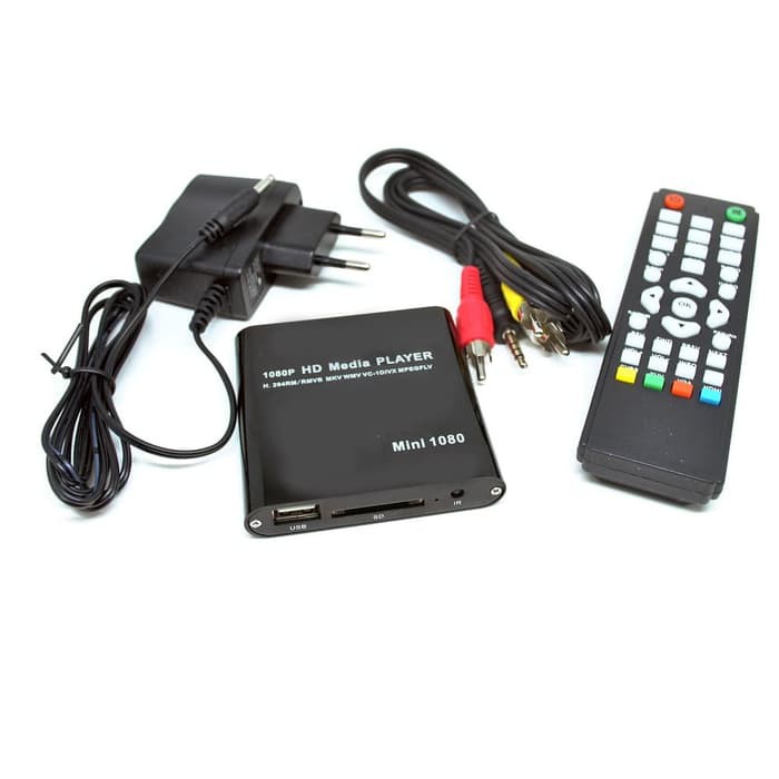 Jual Mini Full HD 1080P HDMI MultiMedia HDD Player with TF Card ...