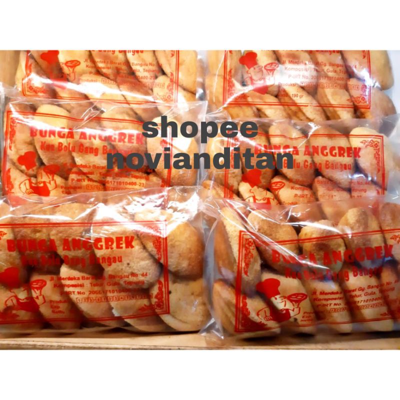 Jual KUE BOLU BAULU BUNGA ANGGREK GANG BANGAU ASLI KHAS PONTIANAK ...