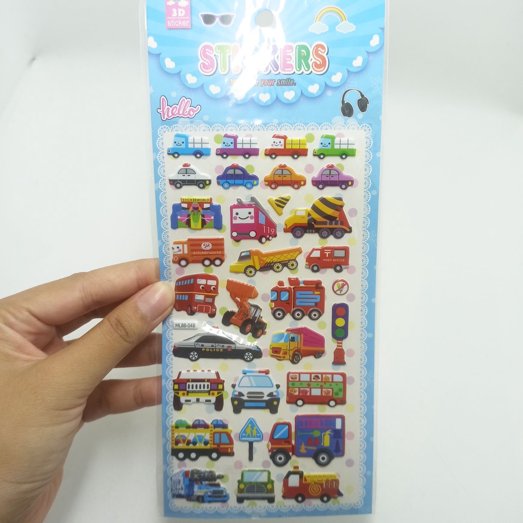 Jual Edukatoys Sticker Timbul Pt. 2 Stiker Tempelan Label Spongebob ...