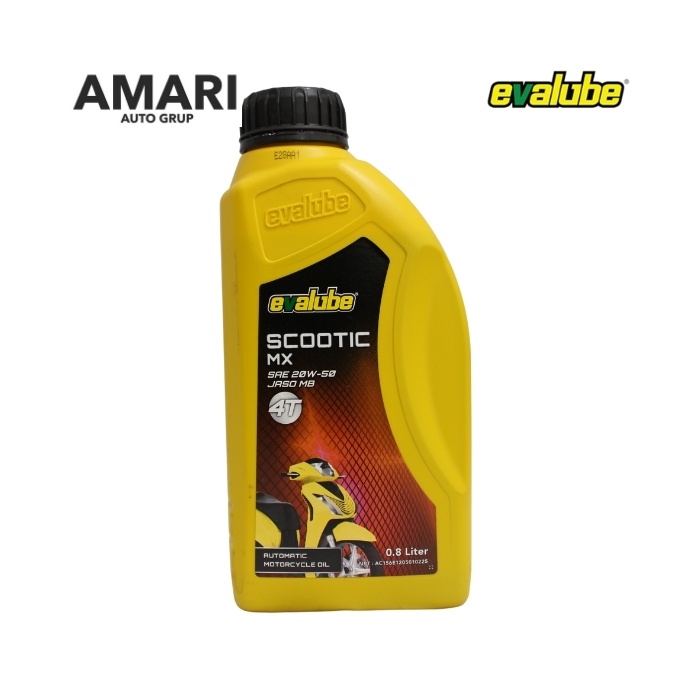 Jual Evalube Oli | Oli Motor Matic SCOOTIC MX 20W-50 0.8 Liter | Shopee ...