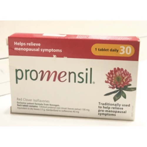 Jual PROMENSIL BOX ISI 30 TABLET - SUPLEMEN WANITA MENOPAUSE HERBAL ...