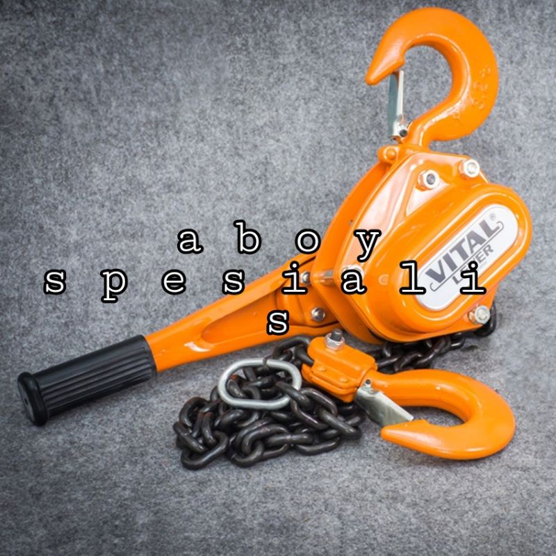 Jual Vital VR2-30 Lever Block 3 Ton - V-Lever VITAL Chain Block Hoist ...