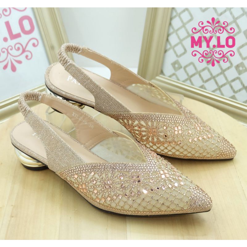 Jual SEPATU PESTA HEEL WEDDING SWAROVSKY WANITA IMPORT BEST SELLER ...