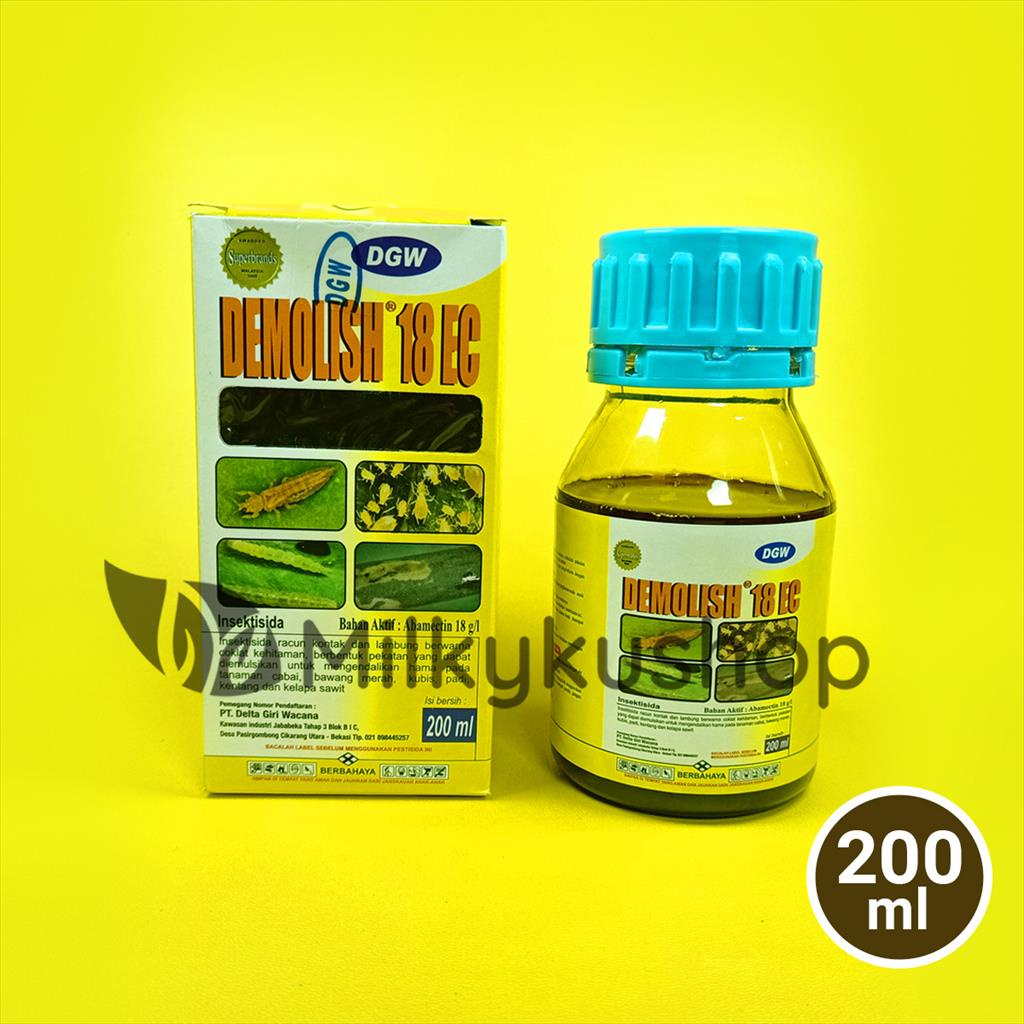 Jual DEMOLISH 18 EC 200 ML INSEKTISIDA ABAMEKTIN | Shopee Indonesia