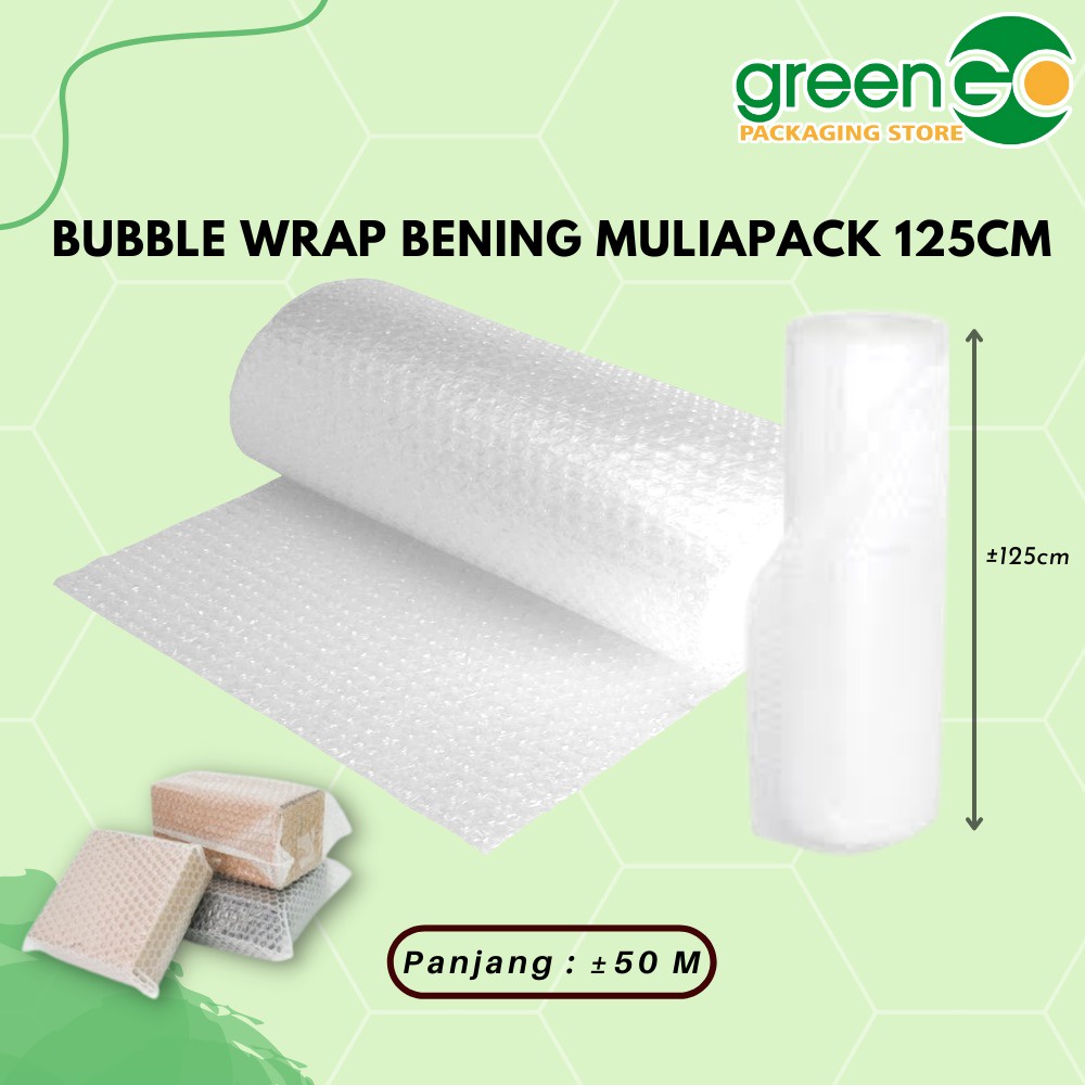 Jual BUBBLE WRAP BENING MULIAPACK 125 CM / BUBBLEWRAP BENING 125CM ...