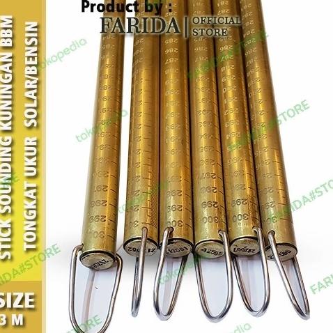 Jual Tongkat Ukur Solar/Bensin 3 Meter - Deep Stick Sounding 3 Meter ...