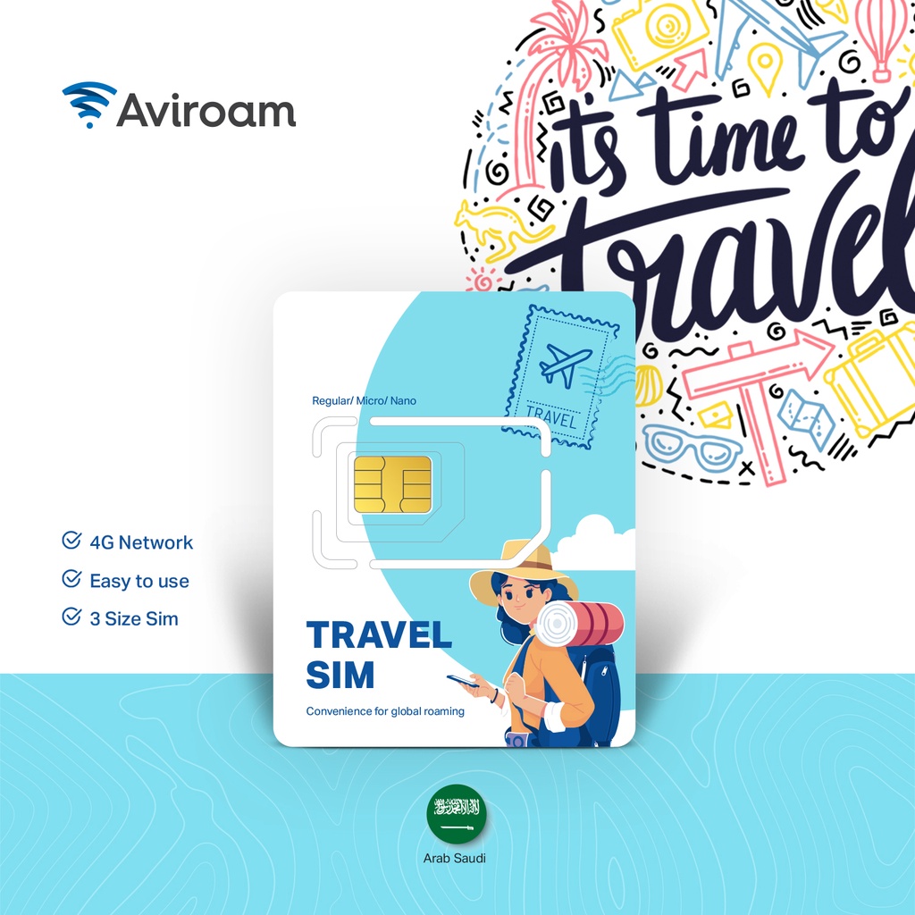 Jual Sim Card Travel ( Arab Saudi ) | Shopee Indonesia