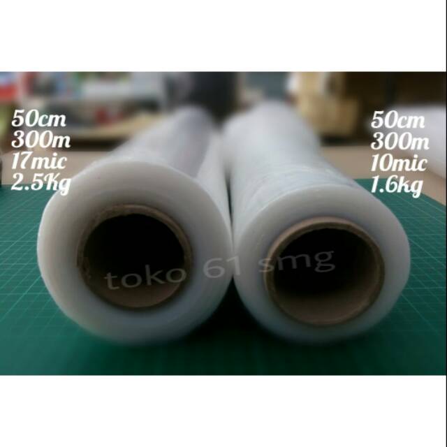 Jual Stretch Film 50cm x 300m x 10mic | Shopee Indonesia