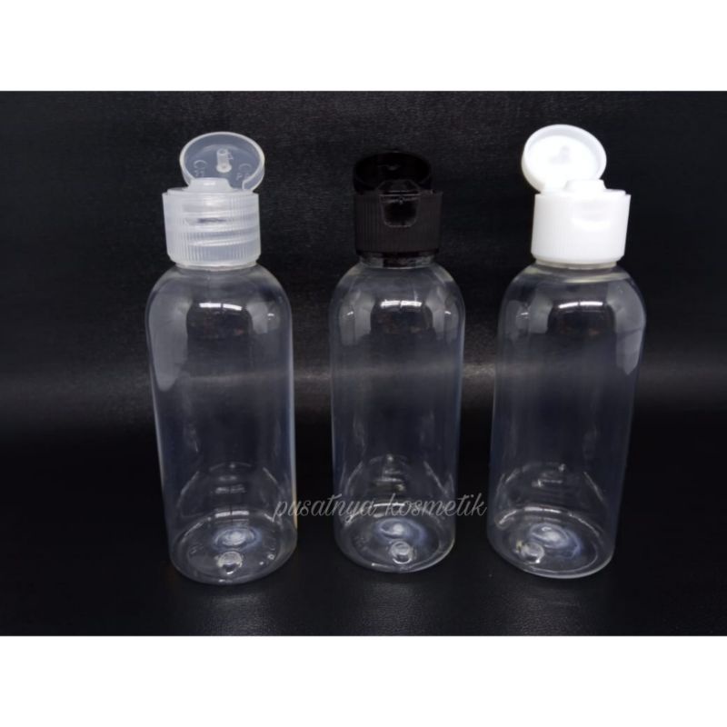 Jual Botol Fliptop PET 60ml Clear Premium Tutup Fliptop Serbaguna | Shopee Indonesia