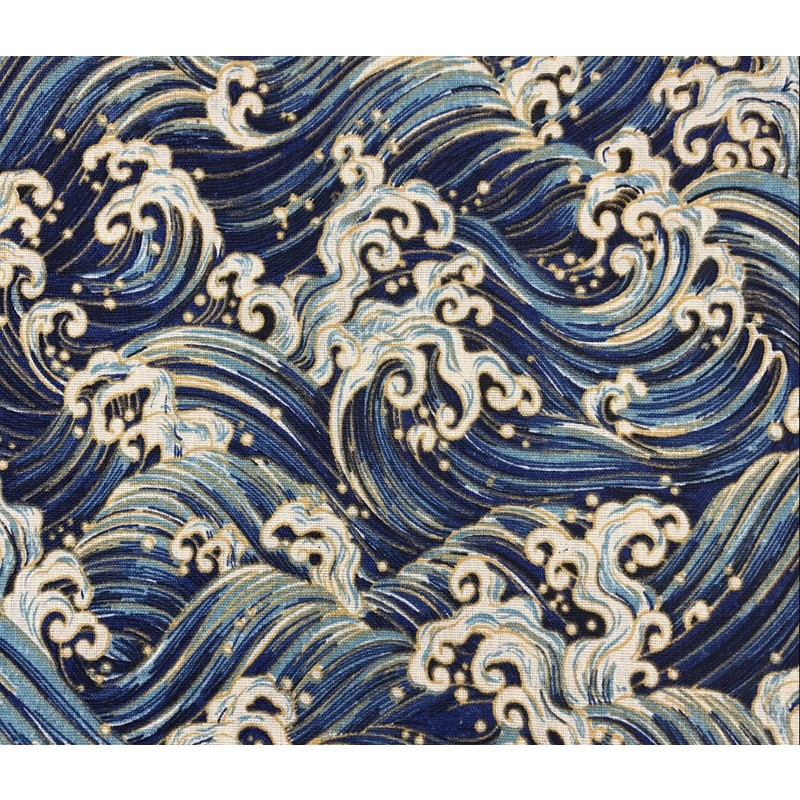 Jual Kain Kanvas Linen Motif China Classic/ DIY Fabric Handmade ...