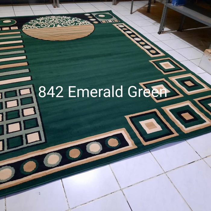 Jual Karpet Permadani Moderno Momento Besar Jumbo 210x310 cm Hijau ...