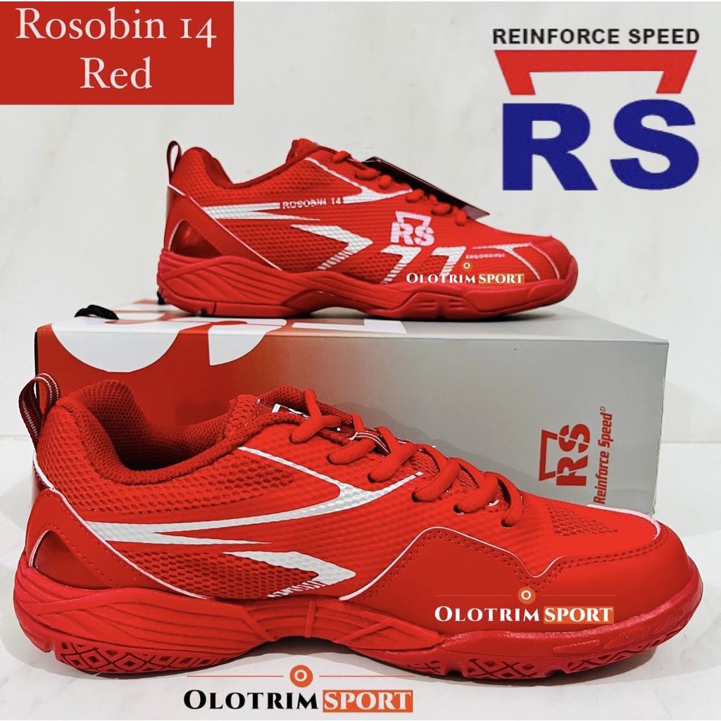 Jual Sepatu Badminton RS Rosobin 11 12 14 15 16 17 18 Original | Shopee ...