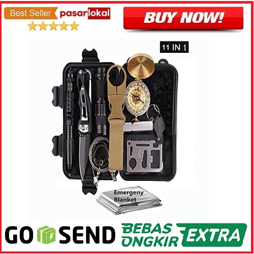Jual Survival Kit First Aid SOS Tools | Shopee Indonesia