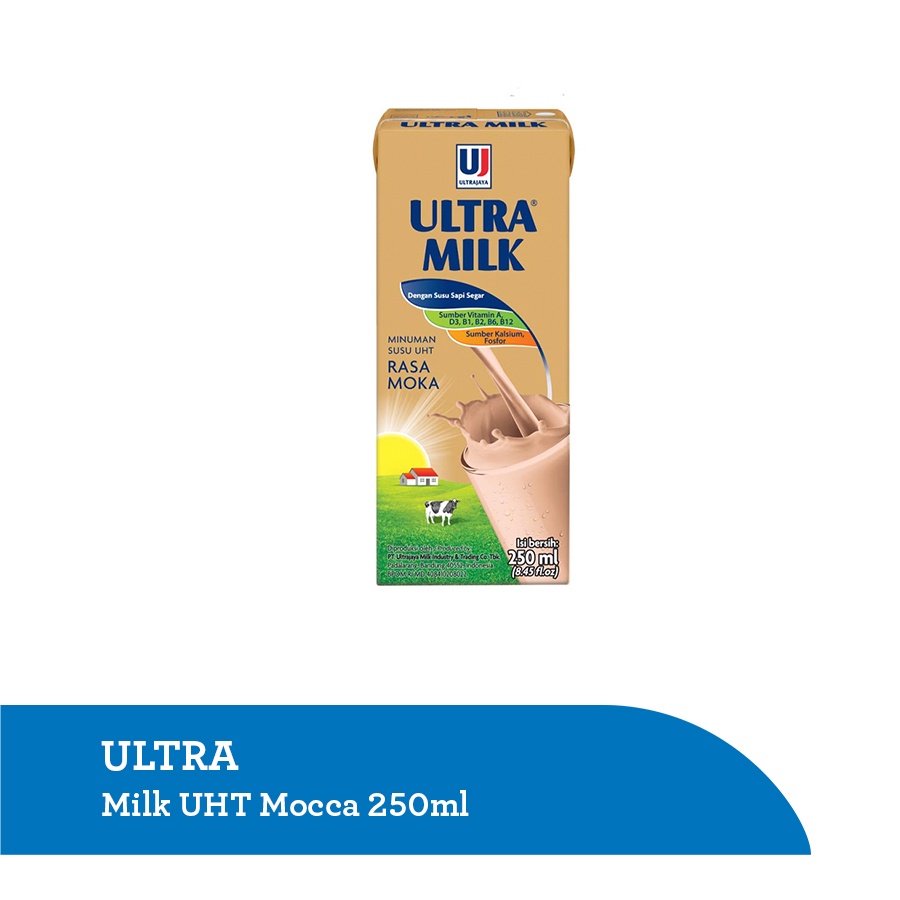 Jual Ultra Milk UHT Mocca 250 ml | Shopee Indonesia