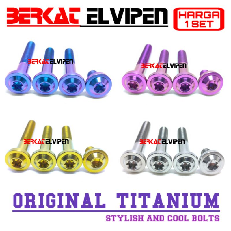 Jual Baut Titanium Set Oli Gardan Honda Vario 160 Pcx Lokal 150 160 Adv ...