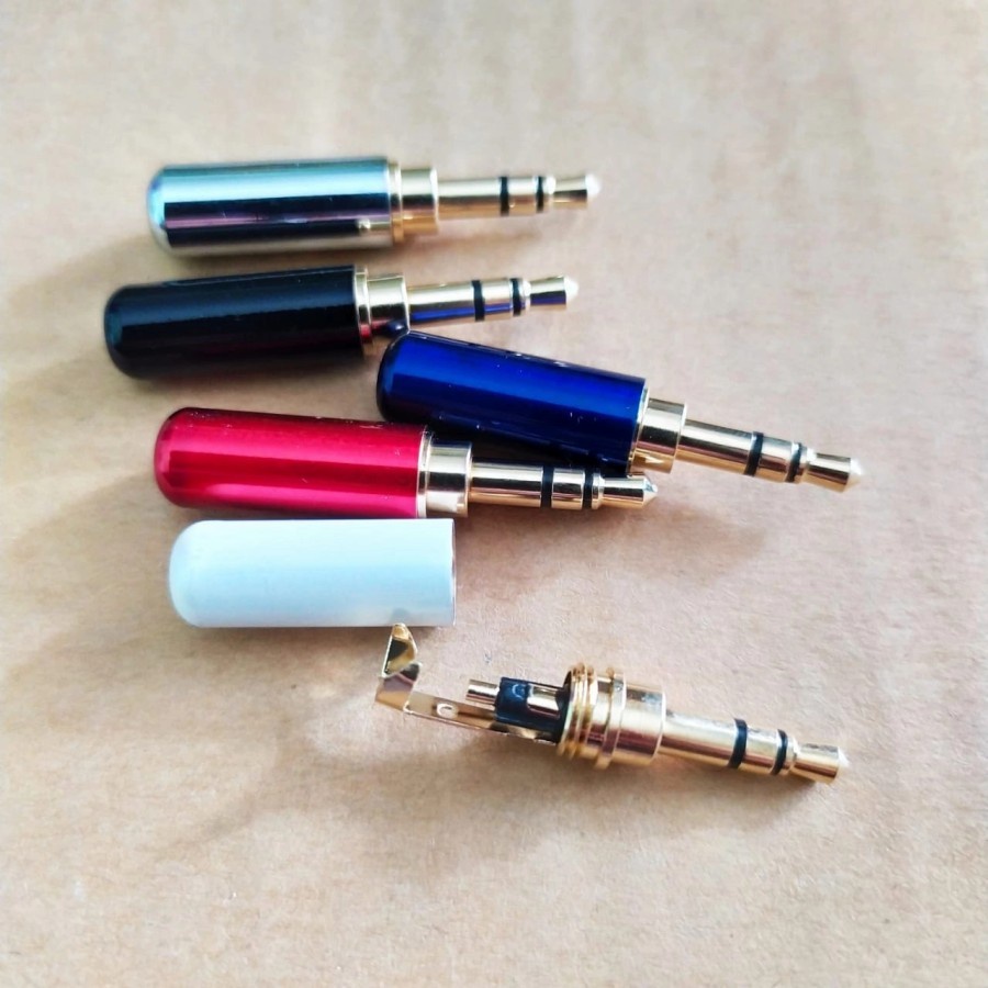 Jual jack mini stereo 3.5mm RICH TECH - jack headset 3.5mm gold plate ...