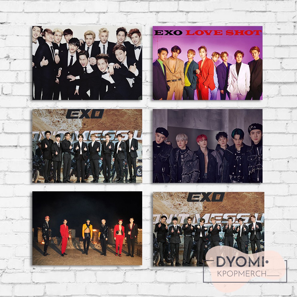 Jual POSTER KAYU EXO, HIASAN DINDING KPOP, POSTER KAYU KPOP, DEKORASI ...