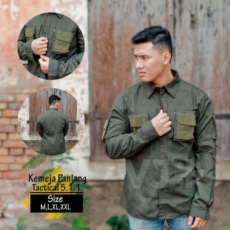Jual Kemeja tactical / kemeja lapangan / Kemaja Tacktikal ...