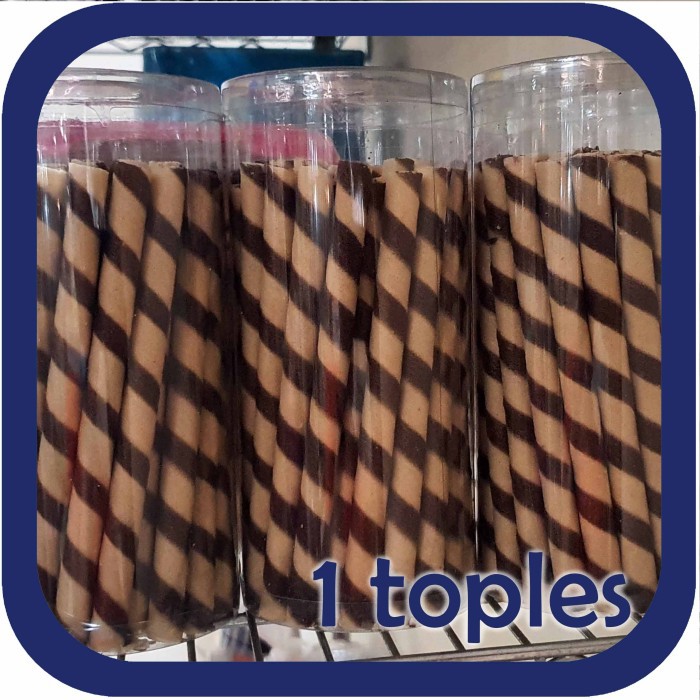 Jual Snack Astor Cokelat 1 Toples 200 gr Cemilan Kiloan Rasa Enak Choco ...