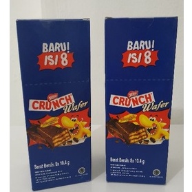 Jual NESTLE CRUNCH WAFER CHOCOLATE (8x10,4 g) | Shopee Indonesia