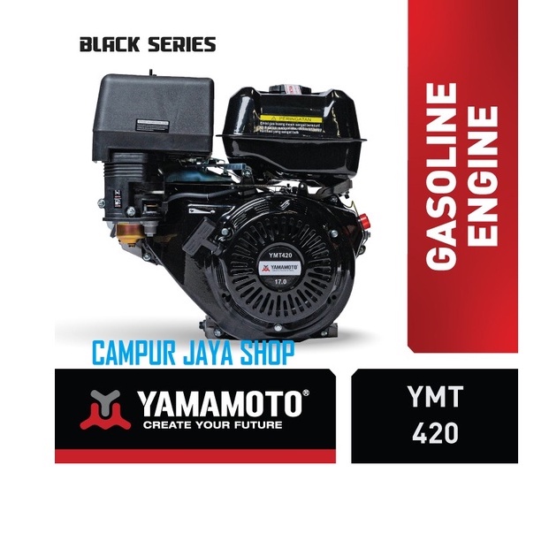 Jual YAMAMOTO Gasoline Engine Black YMT 420 Mesin Penggerak 17 Hp Pk ...