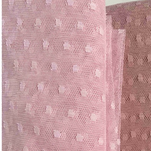 Jual KAIN TILE HALUS DOT / BINTIK / SOFT TULLE POLKADOT HARGA PER 0,5 ...