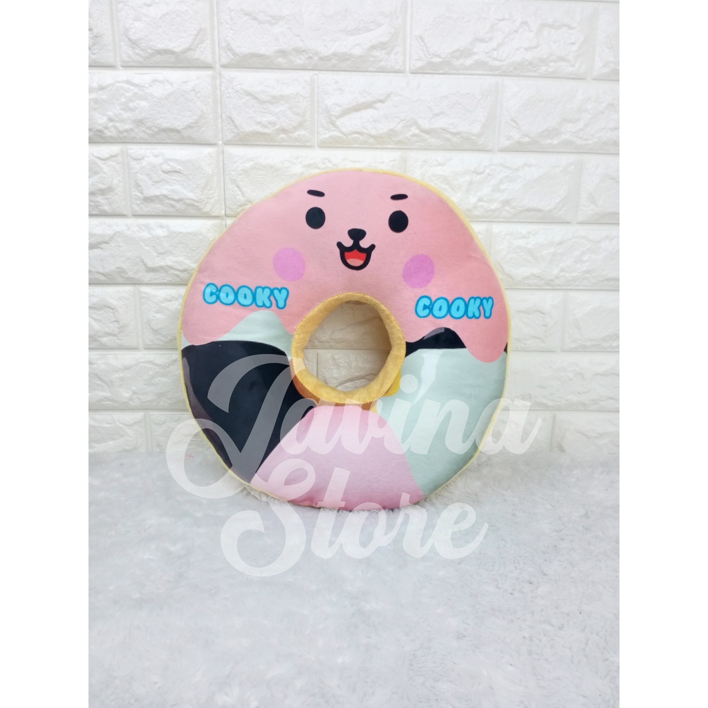 Jual Bantal Donat Karakter Bts Bt21 Printing 36 Cm | Shopee Indonesia