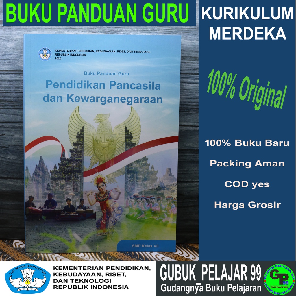 Jual Buku Panduan Guru Pendidikan Pancasila Dan Kewarganegaraan (PPKN) Untuk SMP/MTs Kelas 7 ...