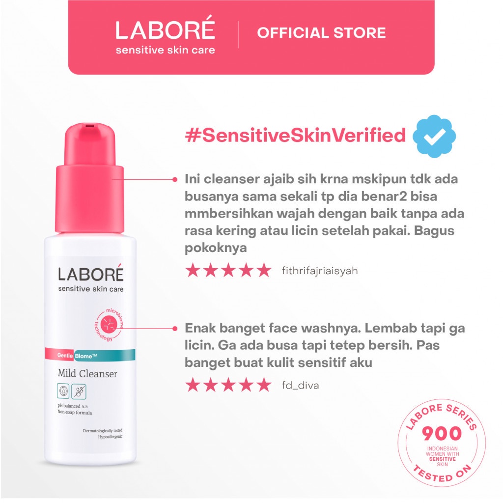 Jual Labore Sensitive SkinCare Series - Semua Varian | Shopee Indonesia