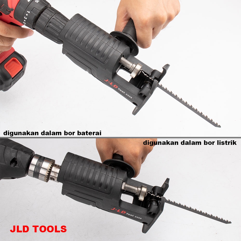 Jual JLD gergaji kayu Gergaji Mesin Adapter reciprocating Jigsaw jig ...