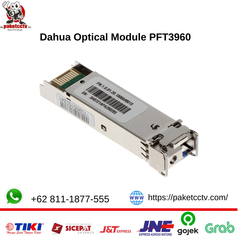 Jual Dahua Optical Module PFT3960 Single fiber bi-directional ...