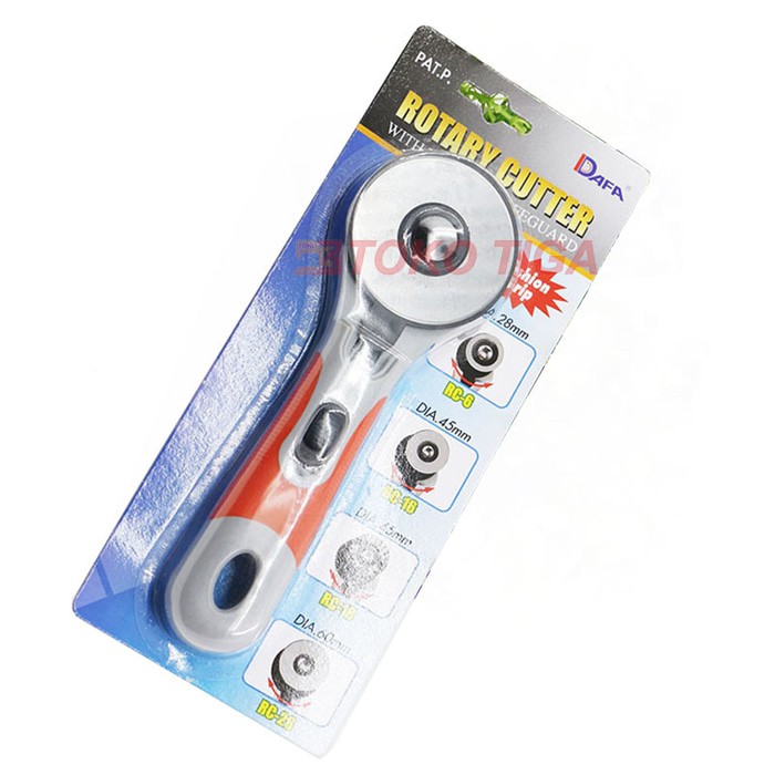 Jual Rotary Cutter 60mm/60 mm DAFA RC-26 Alat Potong Bahan Pisau Putar ...
