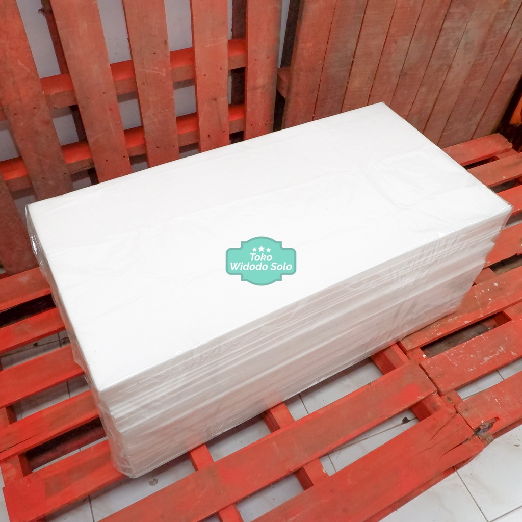 Jual 1 BALL (ISI 12) Styrofoam Putih Tebal 3cm 50x100cm Gabus Medium ...