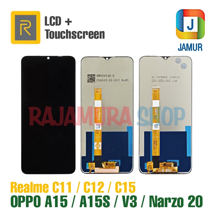 Jual LCD REALME C11 LCD REALME C12 LCD REALME C15 LCD NARZO 20 LCD OPPO A15 LCD OPPO A15S LCD ...