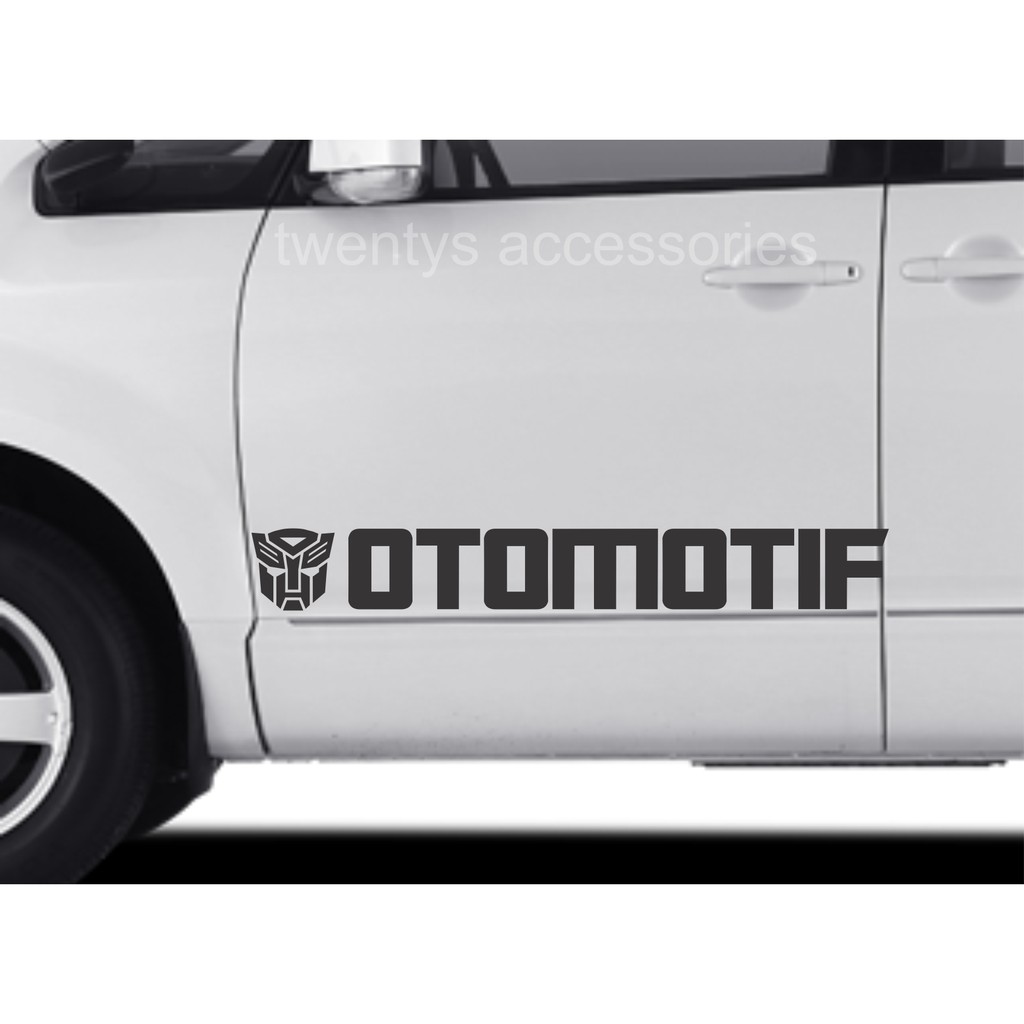 Jual stiker body mobil sticker OTOMOTIF stiker cutting | Shopee Indonesia