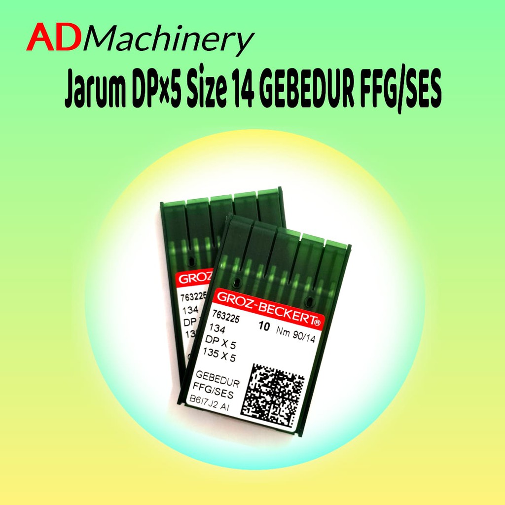 Jual JARUM DPx5 GEBEDUR FFG/SES GROZ BECKERT | Shopee Indonesia