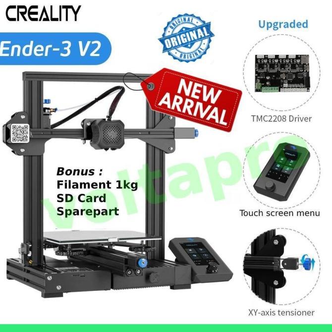 Jual Printer 3D Creality Ender 3 Lebih Kuat Dengan Rangka Besi | Shopee ...