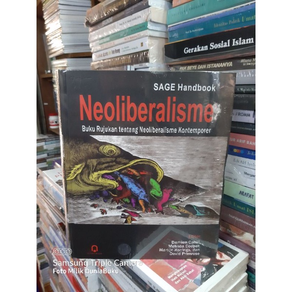 Jual Buku Origional Sage Handbook Neoliberalisme Buku Rujukan Tentang ...