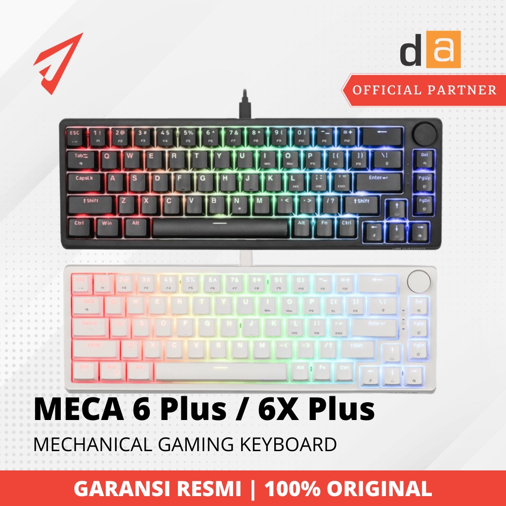 Jual Digital Alliance Gaming Keyboard Meca 6X Plus Outemu Hotswap Switch 5 Pin | Shopee Indonesia