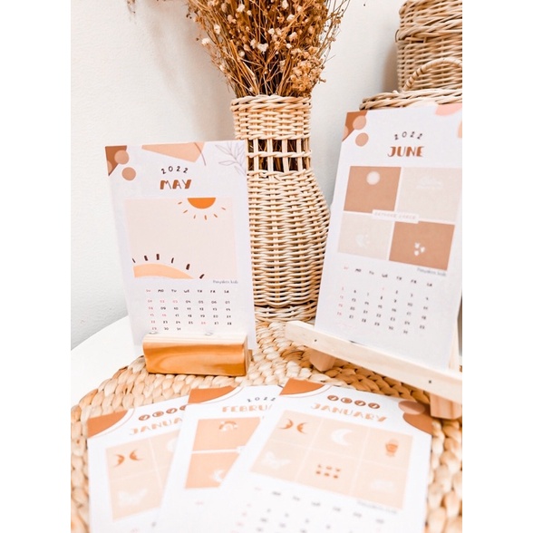 Jual kalender 2022 Aesthetic | Shopee Indonesia