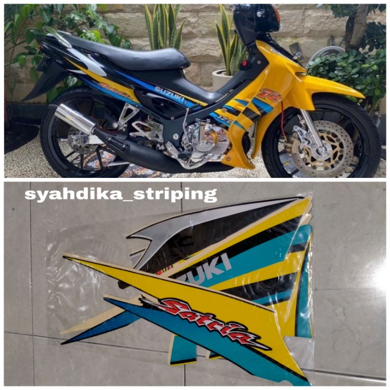 Jual STIKER STRIPING LIS BODY SUZUKI SATRIA HIU 2 TAK | SATRIA R 120 ...