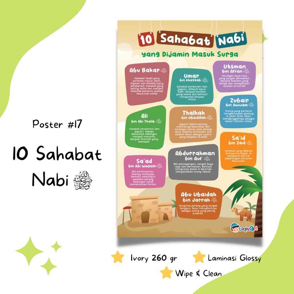 Jual Poster Anak Muslim, Faceless, Wipe n Clean, Cara Shalat Wudhu ...