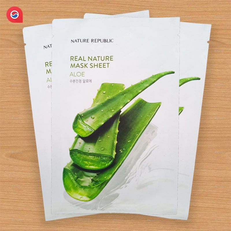 Jual nature republic mask sheet aloe | Shopee Indonesia