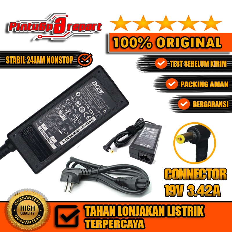 Jual Casan Cas Charger Adaptor Laptop Acer Aspire E14 E5 E5-421 E5-473 ...