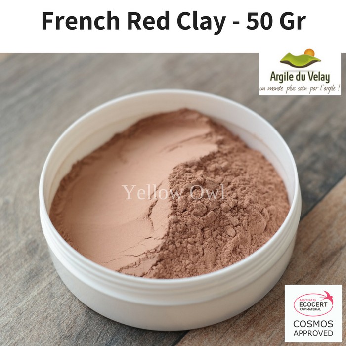 Jual French Red Clay - 50 Gr | Shopee Indonesia