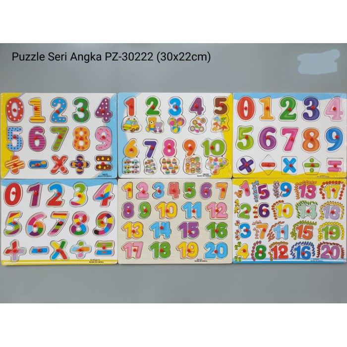 Jual PUZZLE SERI ANGKA PZ-30222 | Shopee Indonesia