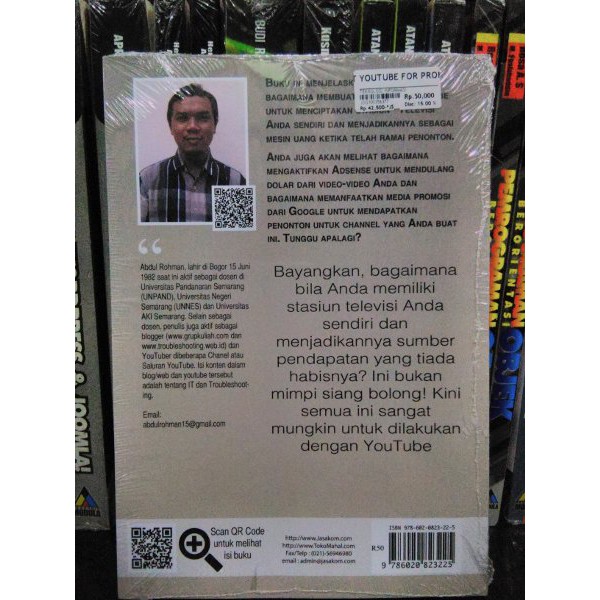 Jual buku youtube for profit | Shopee Indonesia